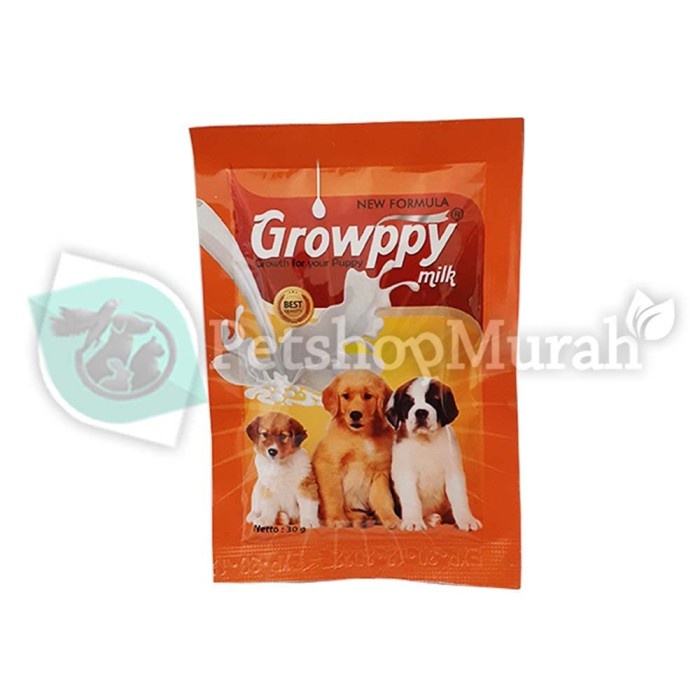 Jual hewan-susu- susu anjing growppy dog milk puppy 30gr -susu-hewan. | Shopee Indonesia