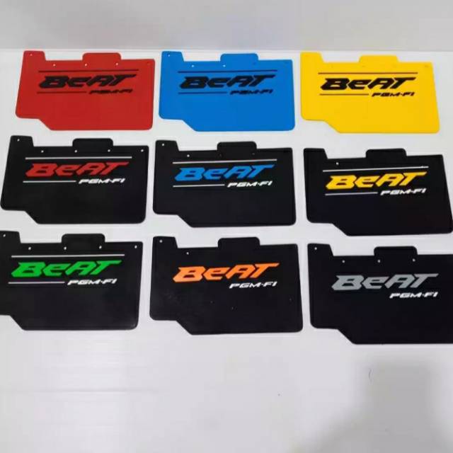 Jual MUDFLAP KARET ANTI LUMPUR KARET SPAKBOR BEAT ESP HONDA IEJIMO ...
