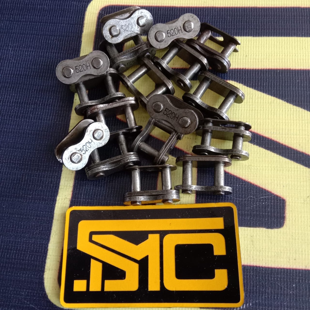Jual Motorcycle Chain Link Sambungan Rantai Motor Ukuran 520H Hitam ...