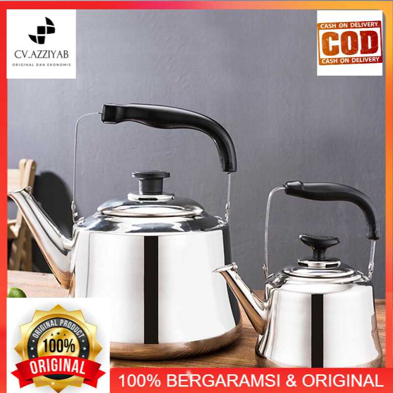 Jual Teko Pemanas Air Teko Masak Air Water Kettle Stainless Steel 6 ...