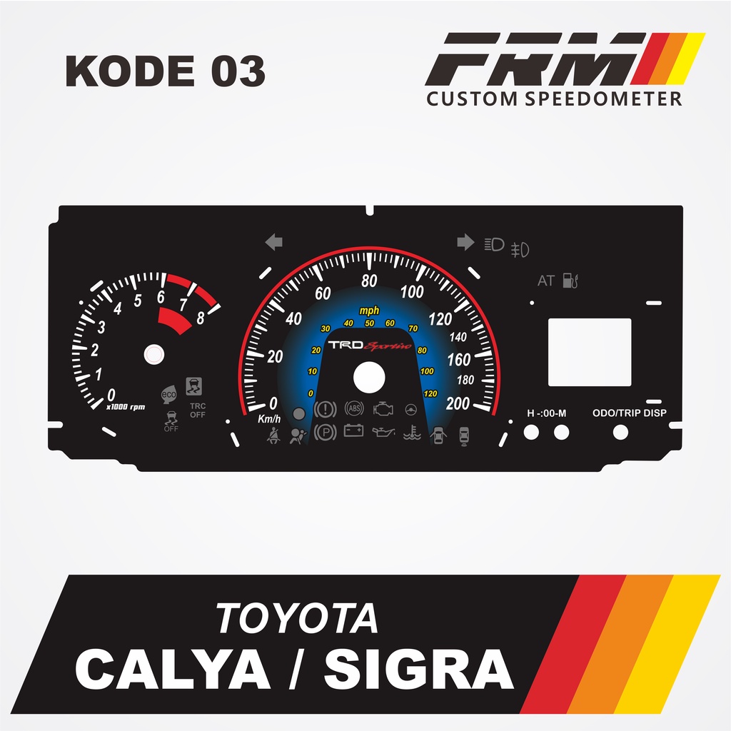Jual Bisa COD custom panel speedometer Calya Sigra | Shopee Indonesia