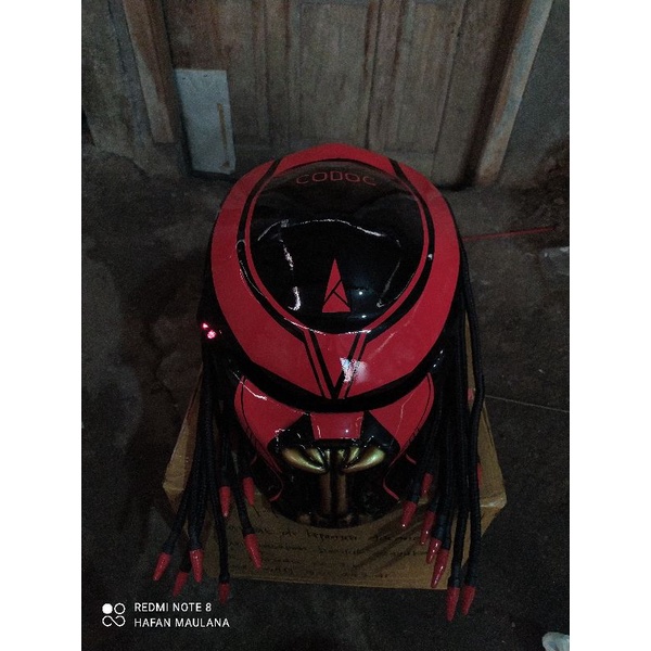Jual helm predator SNI DOT | Shopee Indonesia