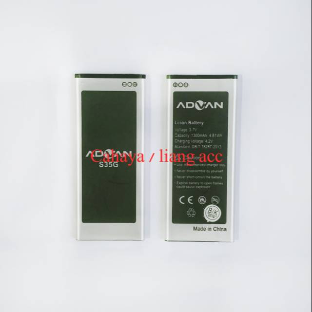 Jual BATERAI ADVAN S35G / S35I / S3D / S4T BATTERY | Shopee Indonesia