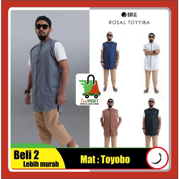 Jual Rosal Toyyiba / Rompi Sholat Toyyiba / Rompi shalat Rosal Asli ...