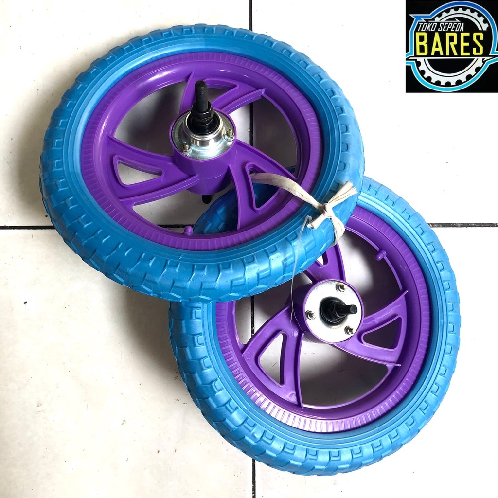 Jual Roda Velg Ban Mati EVA Sepeda BMX / Mini Anak 12 Atlantis AT-PJ ...
