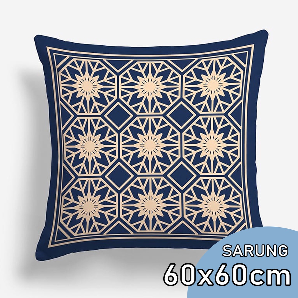 Jual SARUNG BANTAL SOFA PRINT 60X60 CM MOTIF ARABIC TURKISH TURKEY ...