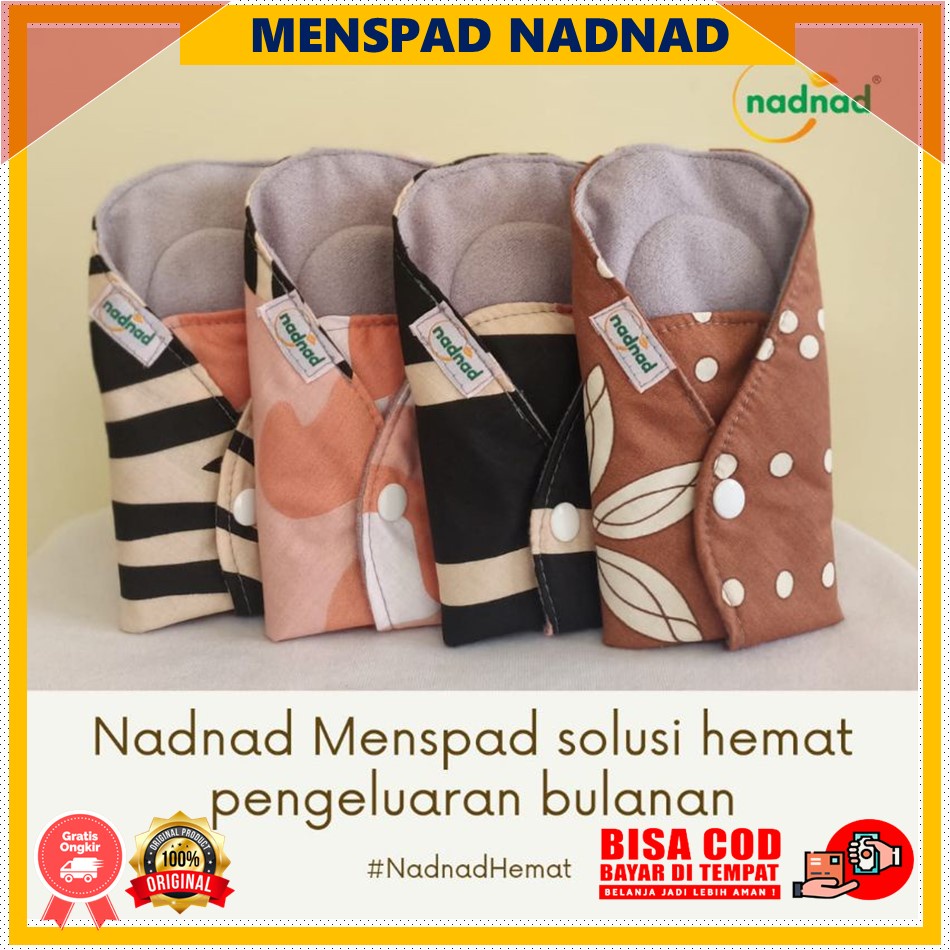Jual Pembalut Kain Menspad Nadnad Softex Softek Kain Cuci Ulang Day ...