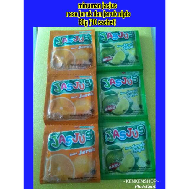Jual Jasjus minuman juice instant rasa buah sachet | Shopee Indonesia