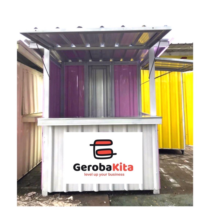Jual booth container custom booked | Shopee Indonesia