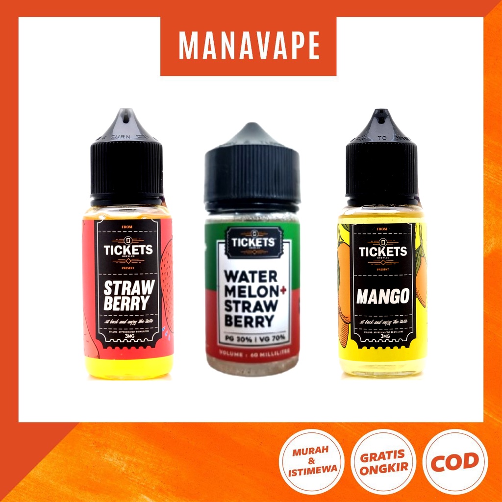 Jual BUNLDES TICKET SERIES 60ML | Shopee Indonesia