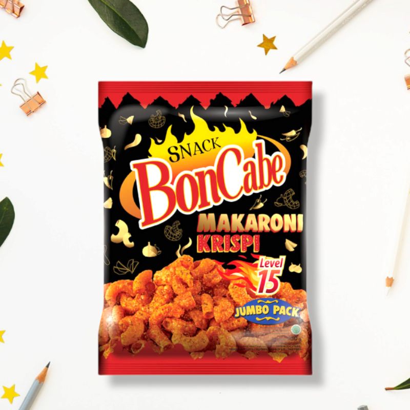 Jual Snack Boncabe Makaroni Crispy Level 15 150gr | Shopee Indonesia