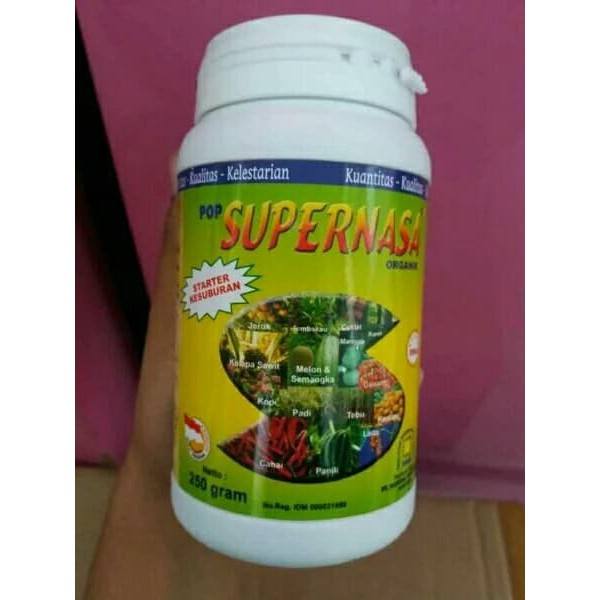 Jual SUPERNASA 250gram Pupuk Organik Padat Meningkatkan Kesuburan Tanah ...