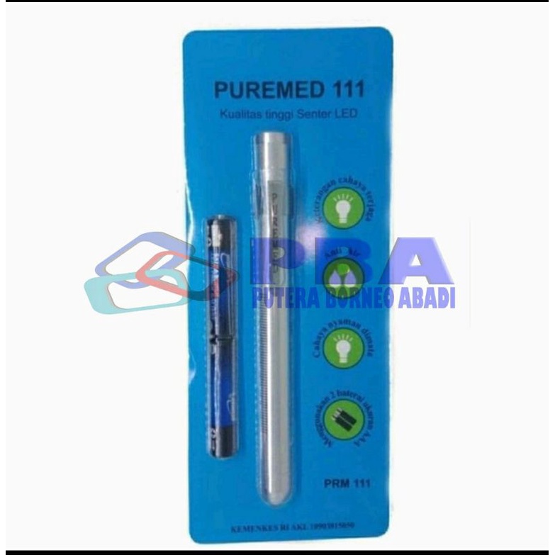 Jual Penlight PUREMED 111 Led Cahaya Putih | Shopee Indonesia