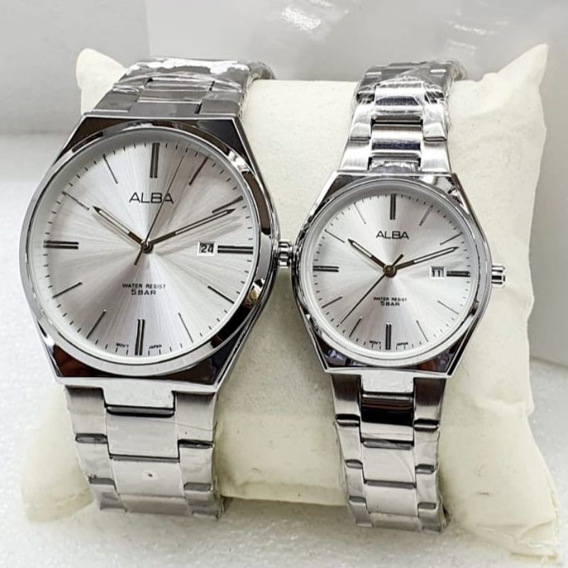 Jual jam tangan couple_ kualitas premium( Harga sudah termasuk 2pcs ...