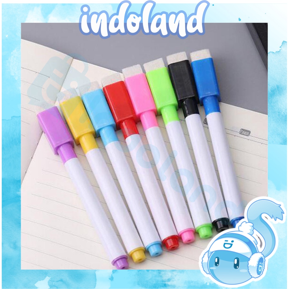 Jual ☀ INDOLAND ☀ S001 Spidol Papan Tulis White Board Sepidol Kecil ...