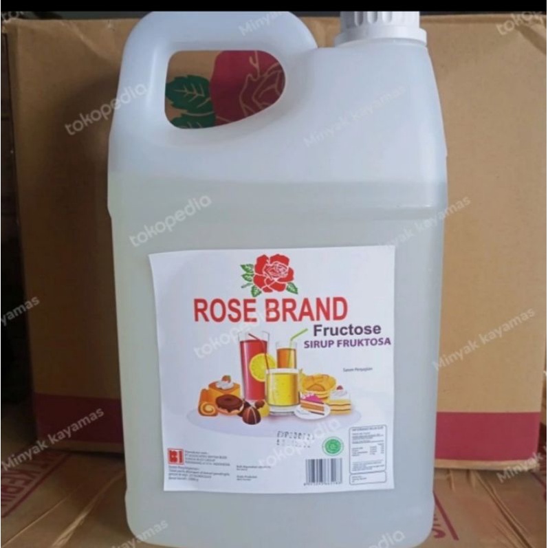 Jual Gula Cair Rose Brand Fructose Sirup 5 Kg | Shopee Indonesia