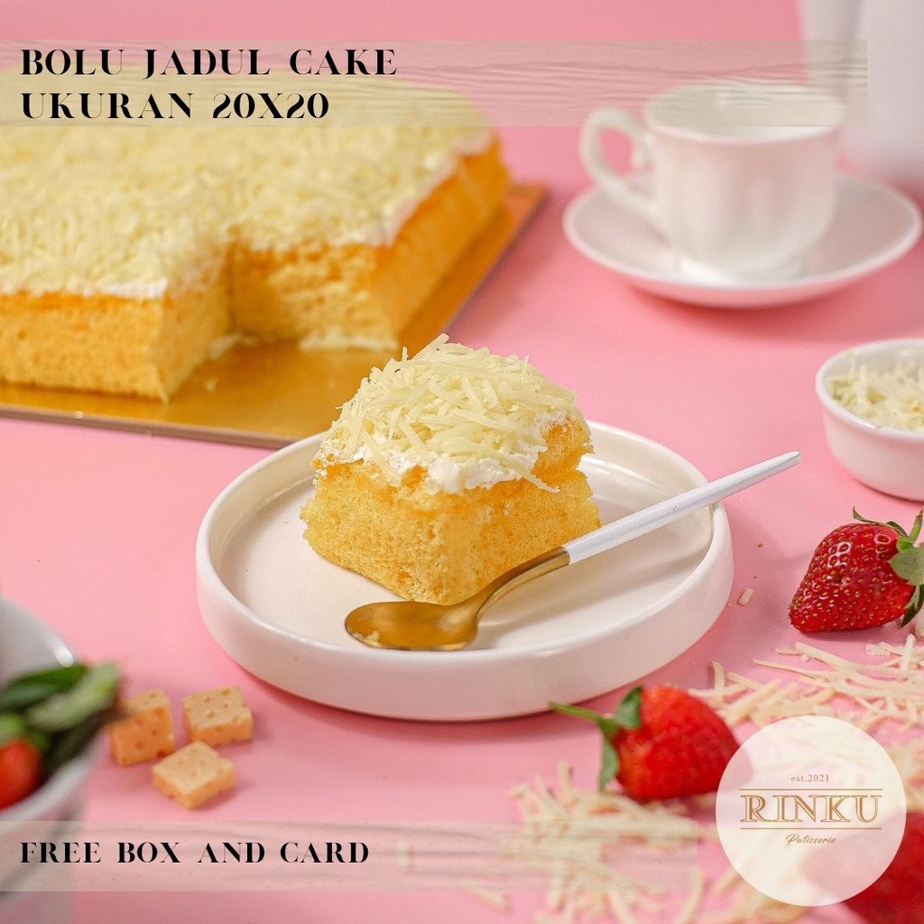 Jual Kue Bolu Jadul Telur Omega. Premium Real Butter Sehat Bernutrisi ...