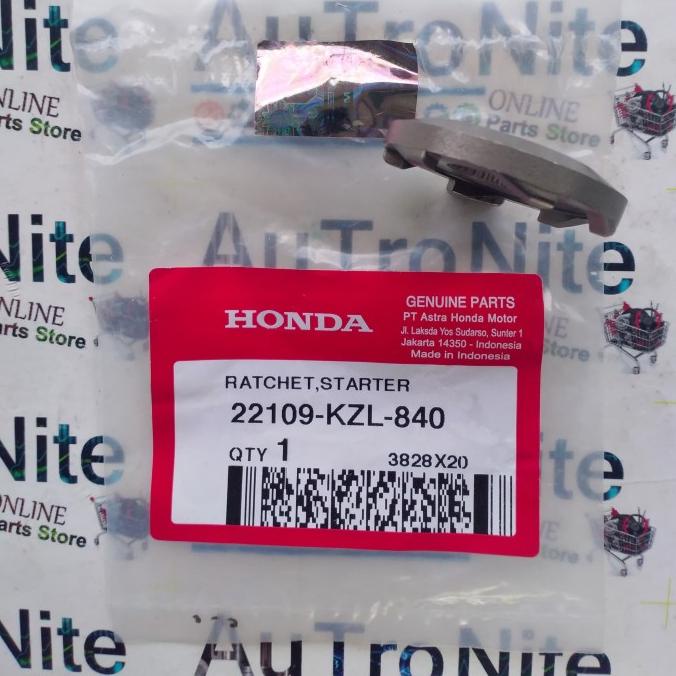 Jual Gear Ratchet Starter 22109-KZL-840 Ori Honda Beat Scoopy Vario ...