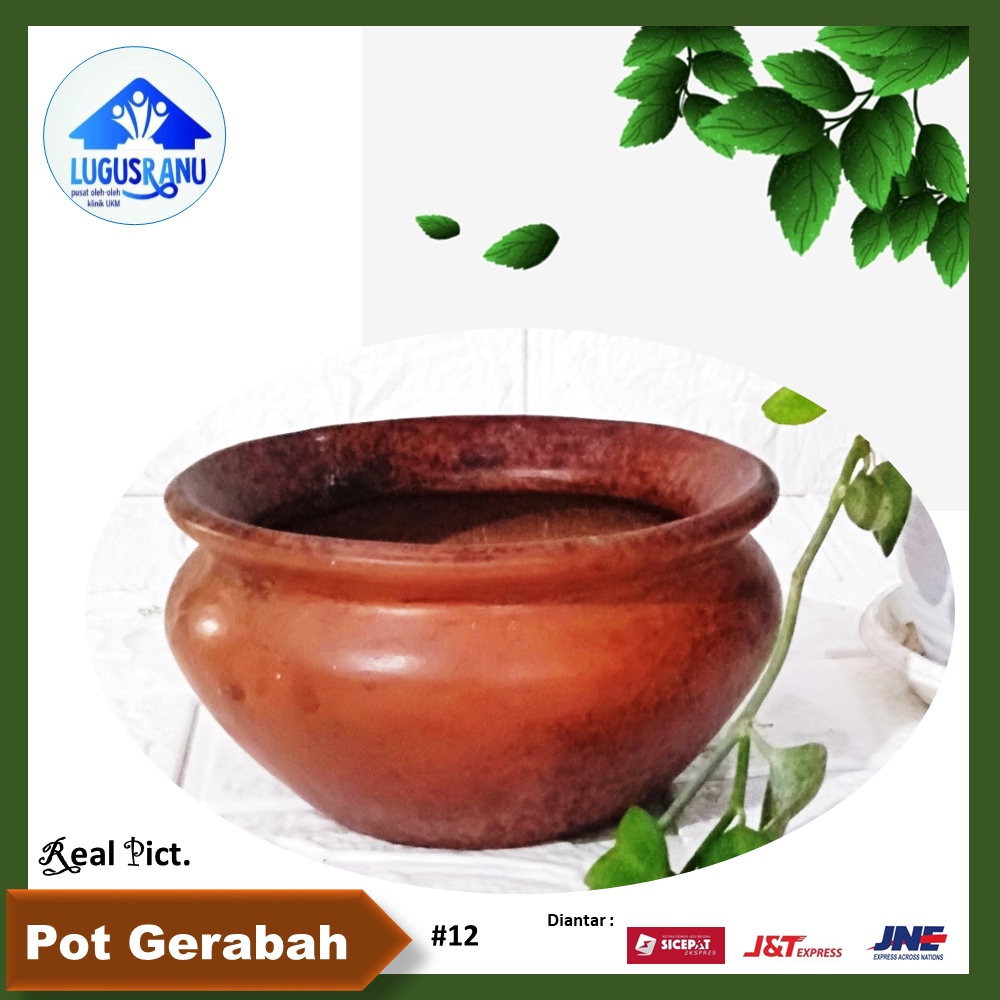 Jual Pot Gerabah Pot Tanaman Hias Hiasan Rumah Cantik Pot Bunga Tanpa ...