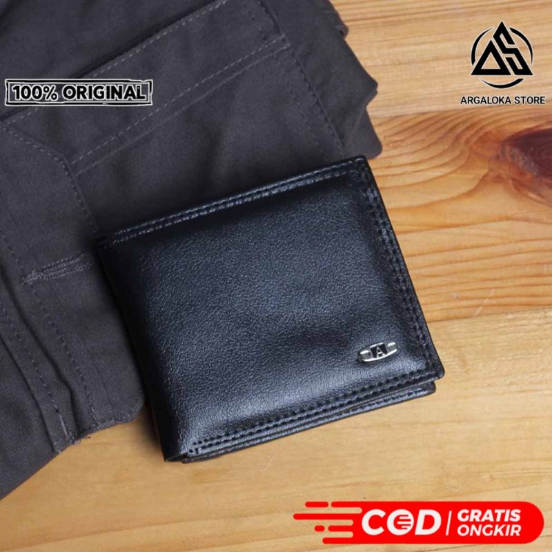 Jual Dompet Pria Bahan Kulit PU Sintetis Asli Original Dompet Lipat ...
