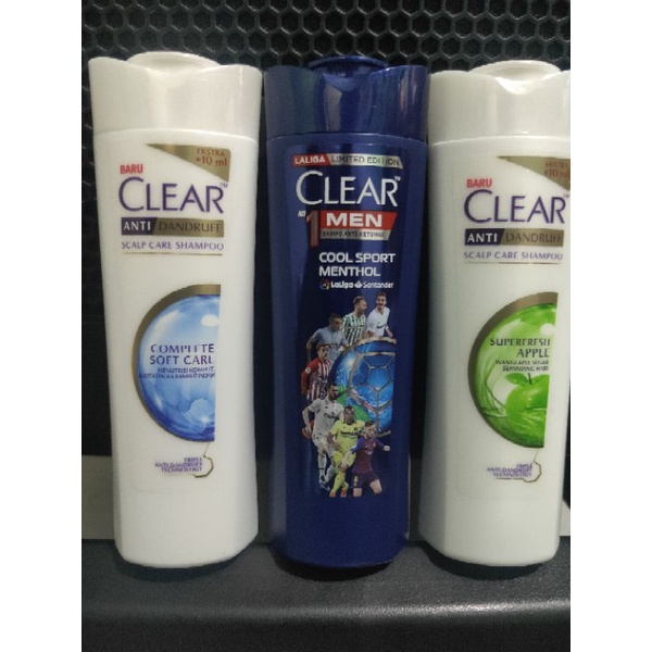 Jual clear shampo 70ml /80ml | Shopee Indonesia
