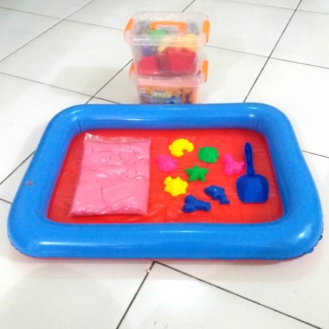 Jual Mainan Box Playsand Ada Cetakan Dan Tatakan | Shopee Indonesia