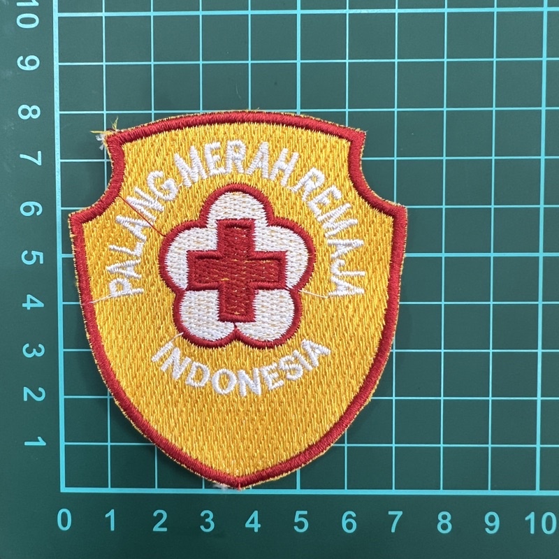 Jual Lambang Logo Bordir PMR Hijau Biru Kuning ( SD SMP SMA ) | Shopee ...