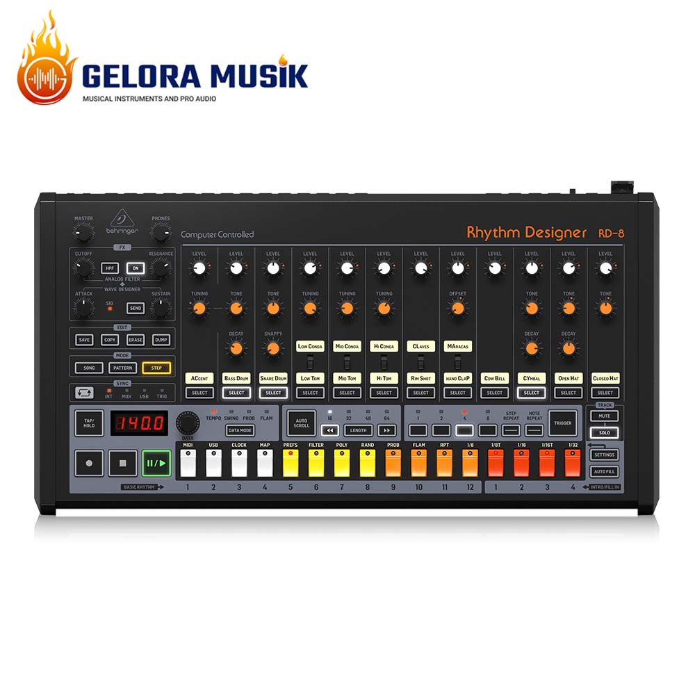 Jual Behringer RHYTHM DESIGNER RD-8 Classic Analog Drum Machine | Shopee Indonesia