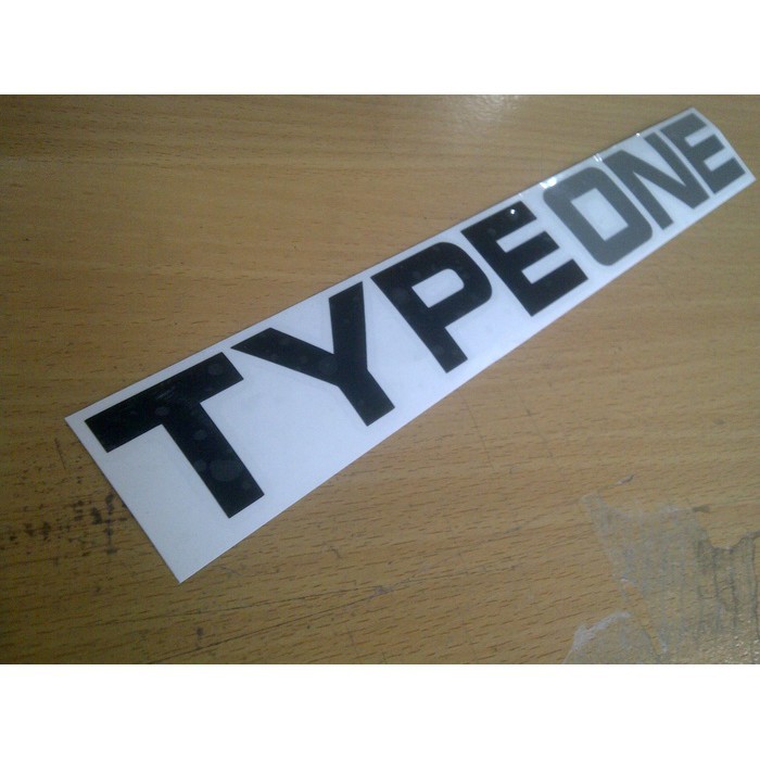 Jual Stiker JDM Type One Horizontal - Decal Sticker | Shopee Indonesia