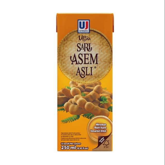 Jual Sari Asem Ultrajaya 250ml (Isi 24pcs) | Shopee Indonesia