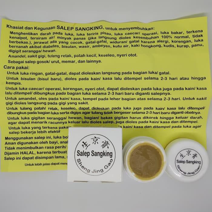 Jual SALAP SERBAGUNA SALEP SANGKING SHENG JING GAO HERBAL HALAL AMAN ...