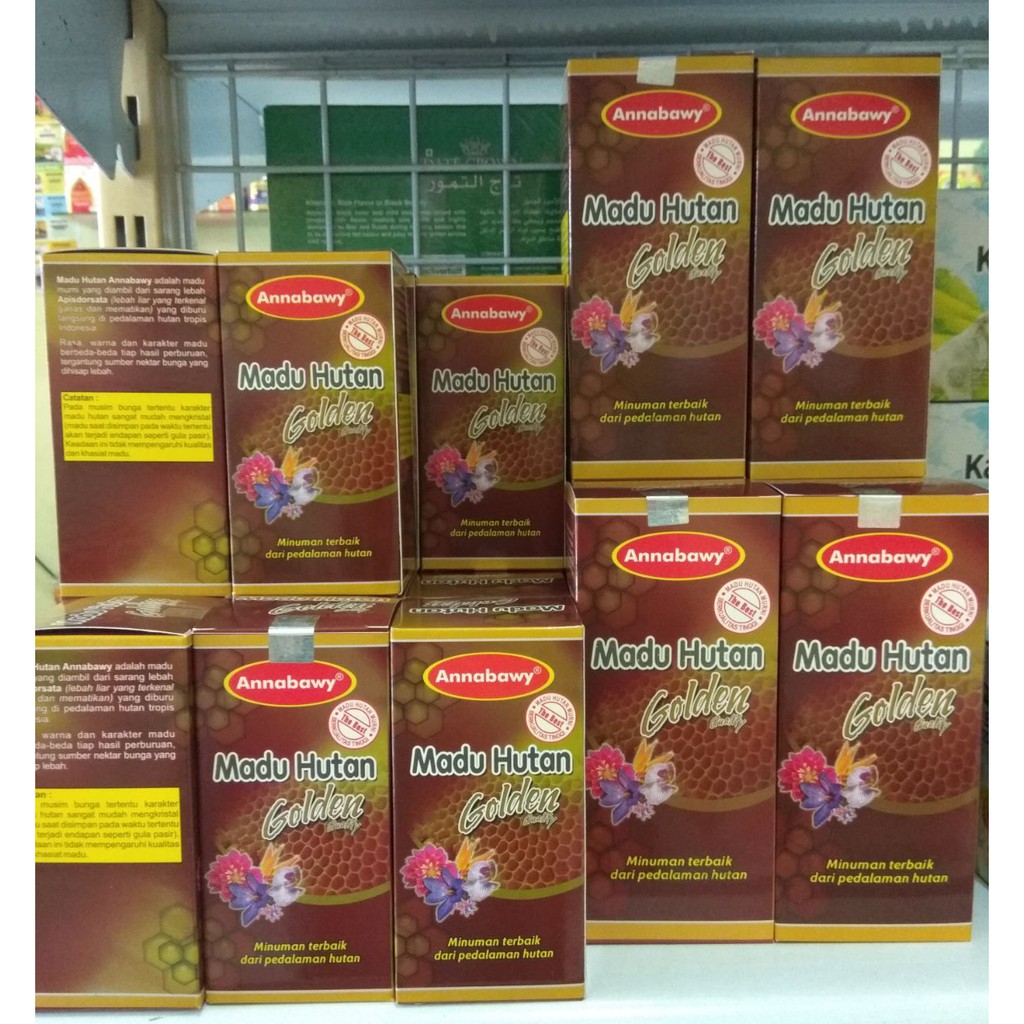 Jual MADU HUTAN GOLDEN Qualaity Annabawy 275 ml / Madu Asli Madu Murni ...