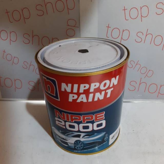 Jual CAT DUCO NIPPE 2000 NIPPON PAINT WARNA HITAM/SUPER BLACK 480 ISI 1KG | Shopee Indonesia