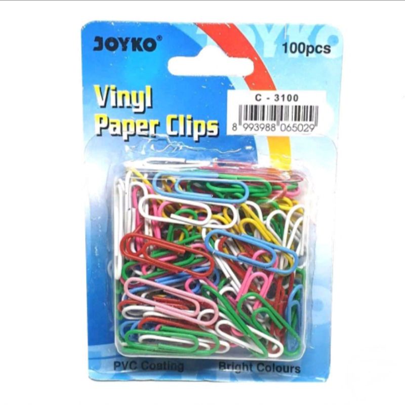 Jual Paper Clip / Klip / Penjepit Kertas Joyko C-3100 | Shopee Indonesia