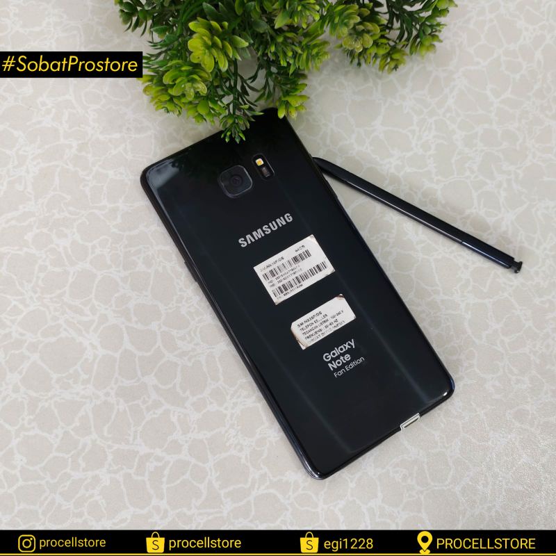Jual Samsung Galaxy Note 7 FE 4/64 GB ( Fan Edition ) Black Onyx ...