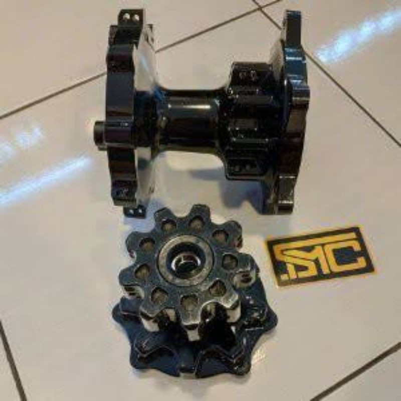 Jual tromol set assy honda trail crf 150 willwood double bearing full ...