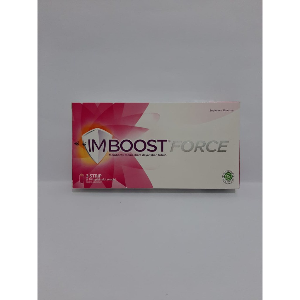 Jual Imboost Force Tablet (1 Box = 3 Strip = 30 pcs) | Shopee Indonesia