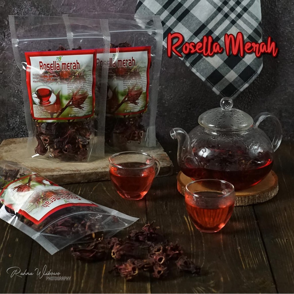 Jual Teh Rosella Mesir Karkadeh 50gr | Teh Rosella Merah 50gr | Teh ...