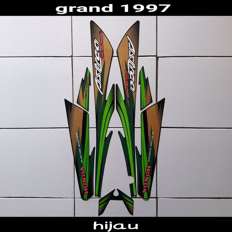 Jual STRIPING STANDAR ORI LIST STIKER MOTOR HONDA ASTREA GRAND TAHUN ...