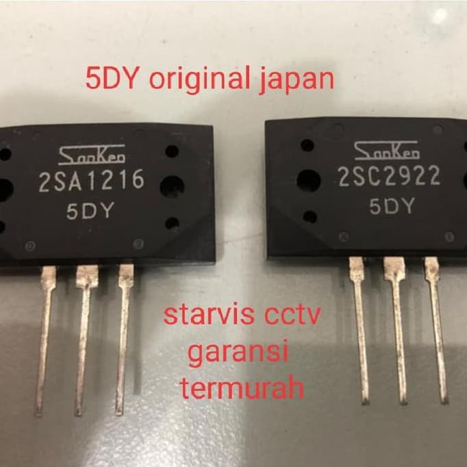 Jual PE478457- TRANSISTOR SANKEN 2SA1216 2SC2922 5DY ORIGINAL ,TRANSISTOR ORIGINAL T54R88YS ...