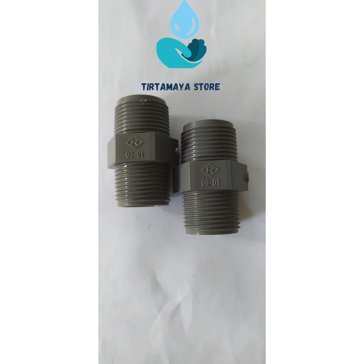 Jual Double Neppel 3/4 / DOUBLE NEPPEL RUCIKA/ RUCIKA PVC Tirtamaya ...