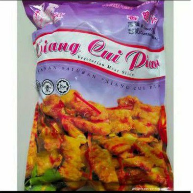 Jual Su Xian Zi Xiang Cui Pian/ Vegetarian Meat Slice 1Kg | Shopee ...