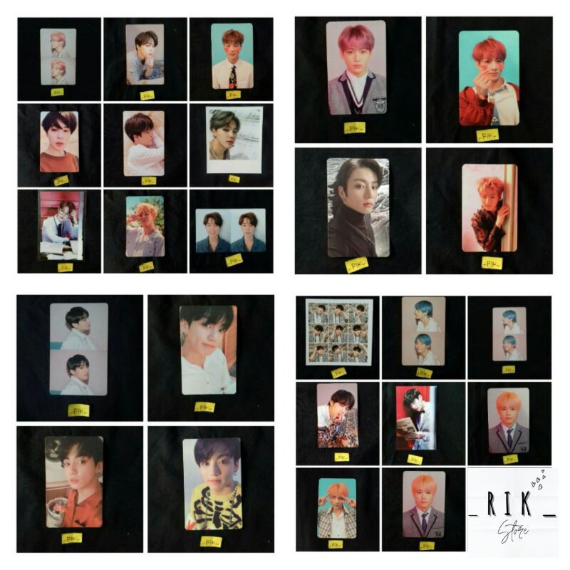 Jual PHOTOCARD BTS OFFICIAL MAKNAE LINE | Shopee Indonesia