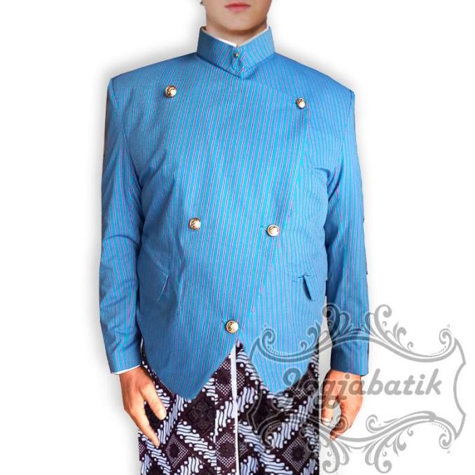 Jual Promo Beskap Lurik Alusan Biru Model Solo Baju Adat Jawa | Shopee ... Jual Promo Beskap Lurik Alusan Biru Model Solo Baju Adat Jawa | Shopee ...