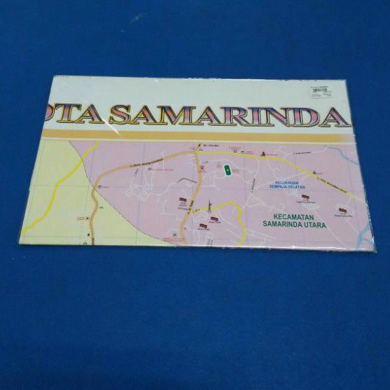 Jual peta kota samarinda lipat 100% original | Shopee Indonesia