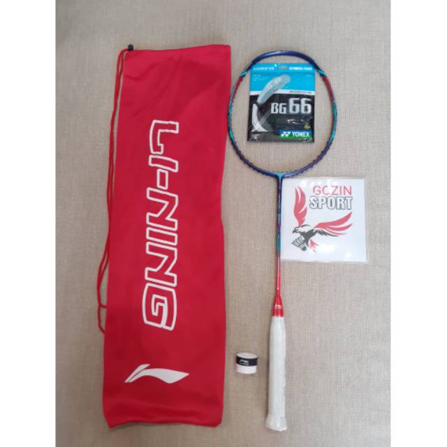 Jual Raket BADMINTON LINING AERONAUT 9000 COMBAT | Shopee Indonesia
