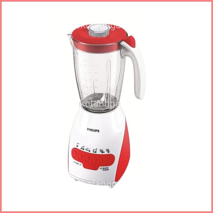 Jual BIG PROMO Philips Blender Plastik 2 Liter Hr2115 - Merah/Hijau ...