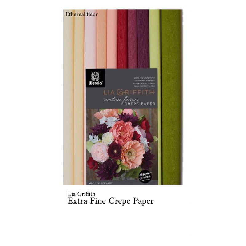 Jual Fine Crepe Paper Lia Griffith ( extra fine crepe paper by ...