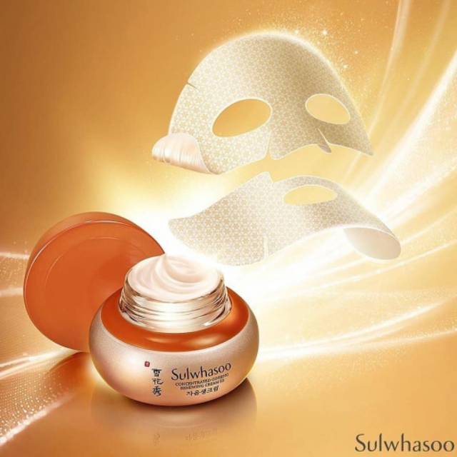Jual Sulwhasoo Concentrated ginseng renewing creamy mask 1 pc Ndk78 ...