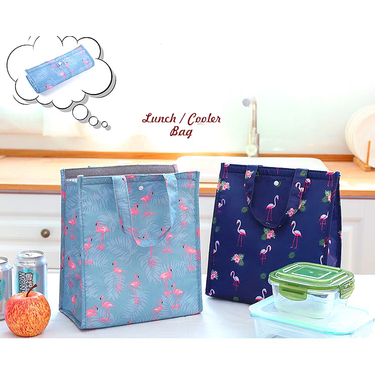 Jual Lunch / Cooler Bag TUTUP FULL VELCRO (Tas bekal penahan panas ...